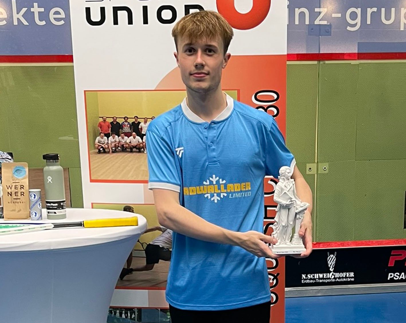 Rhys Evans, of Aberystwyth, silenced a partisan home crowd to win the ...