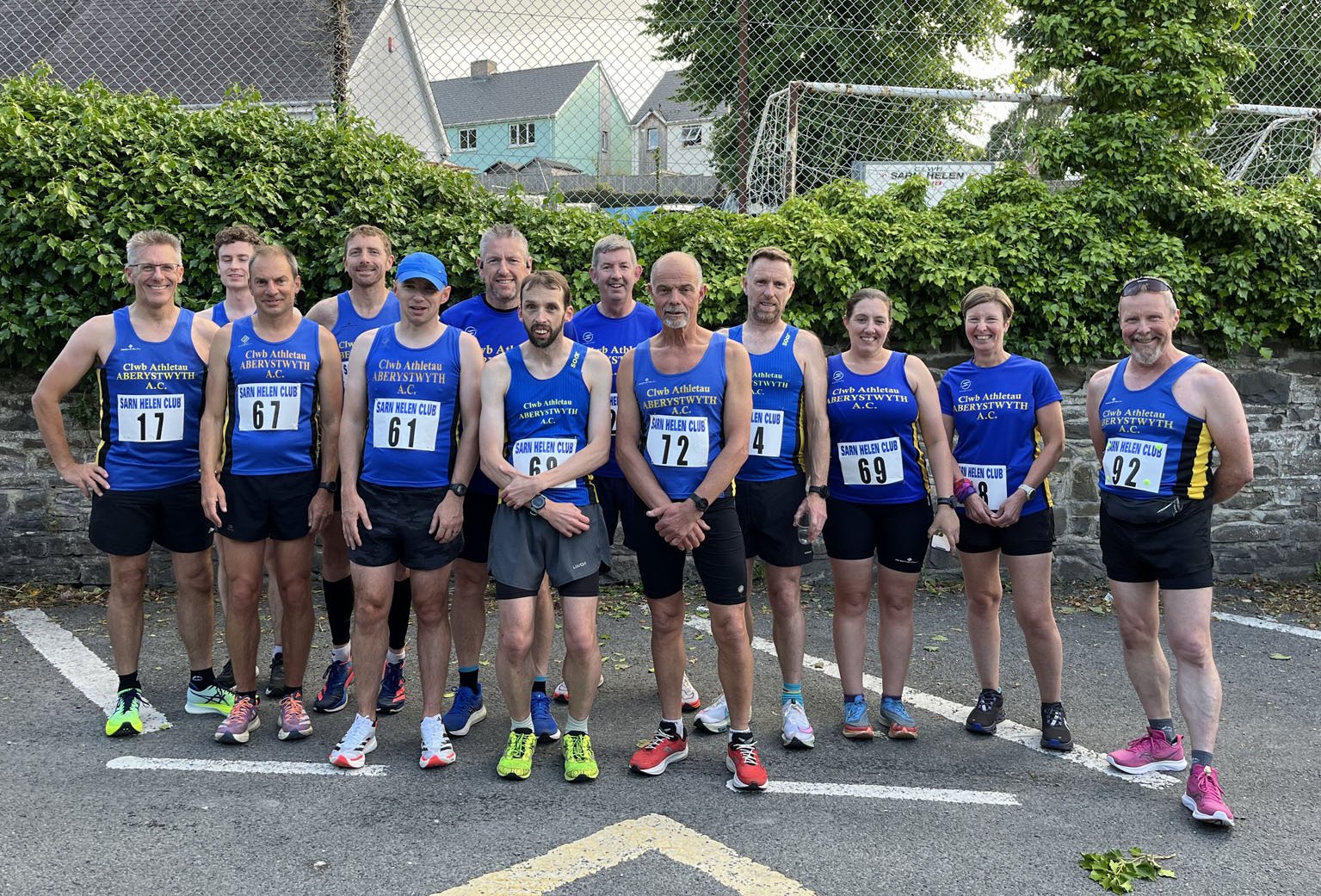 Five Aberystwyth runners finish in top 10 of Felinfach 6 mile race ...