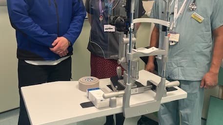 New eye exam equipment for Withybush A&E | cambrian-news.co.uk
