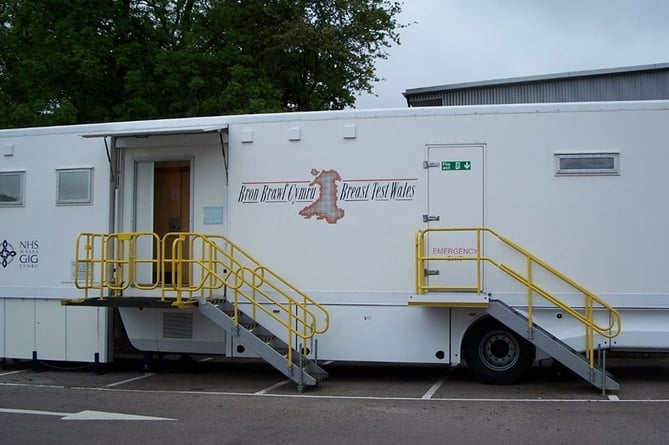 Aberystwyth's mobile breast screening unit changes location | cambrian ...