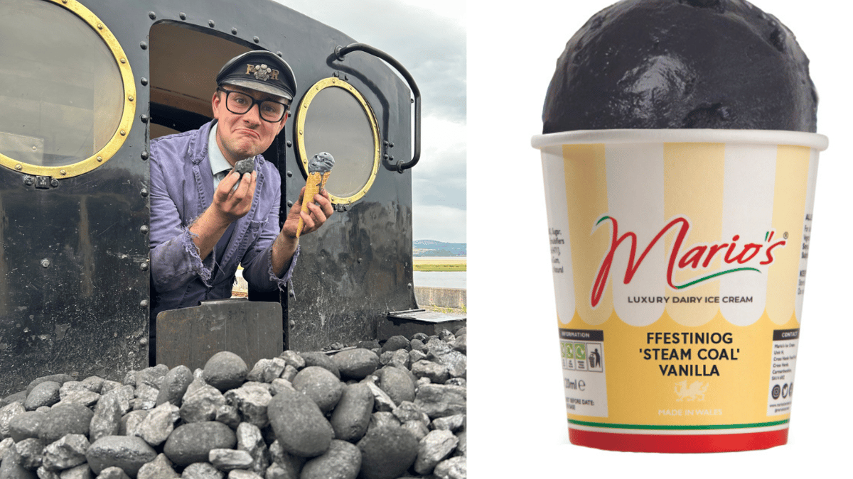 Railway launches Steam Coal Ice Cream | cambrian-news.co.uk