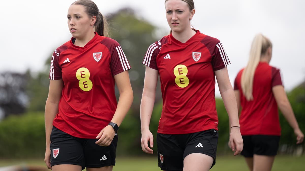 They trained with the Cymru squad for the qualifiers against Croatia ...