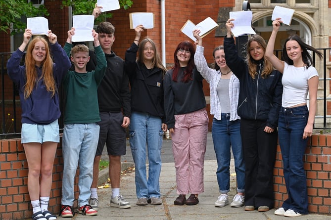 Cardigan students celebrate outstanding results | cambrian-news.co.uk