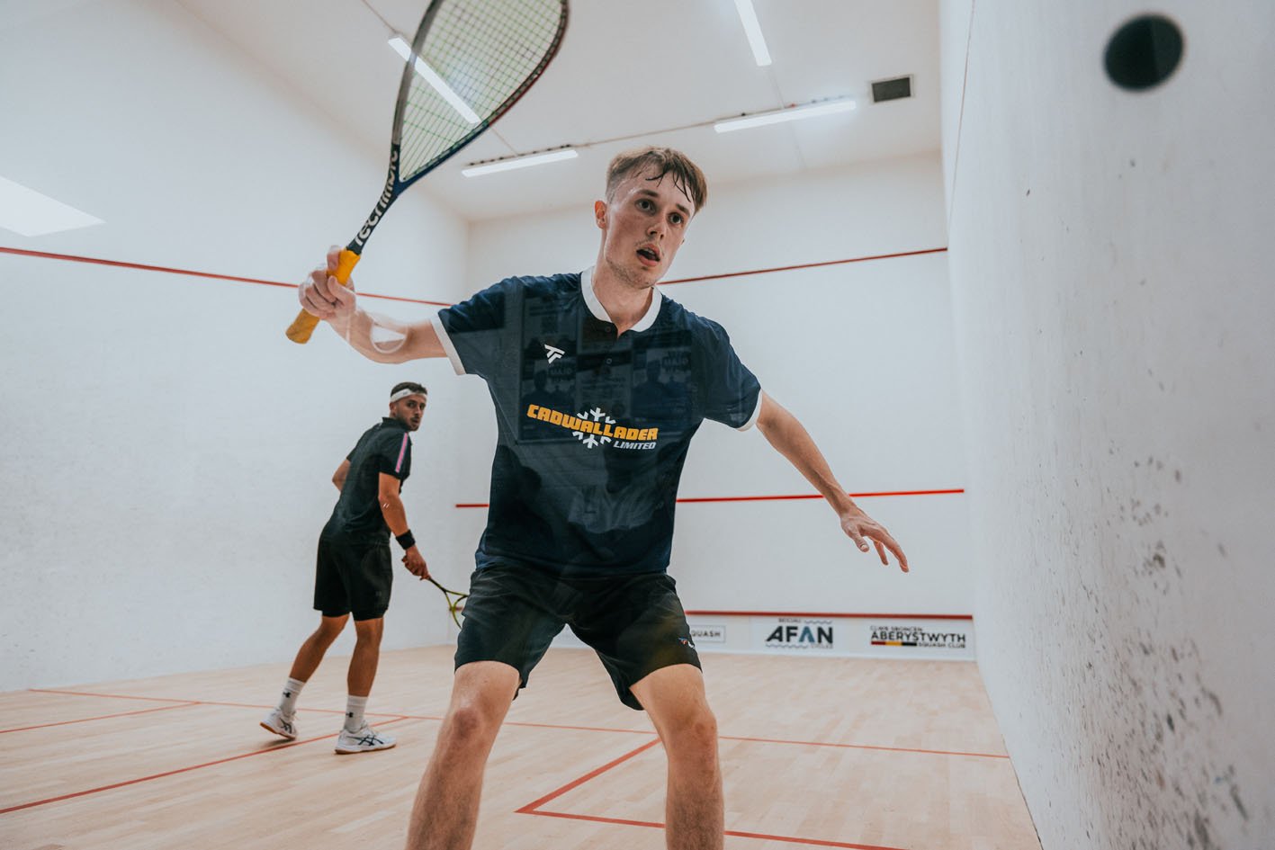 Salter beats local pro Rhys Evans in Orange Squash Aberystwyth Open ...