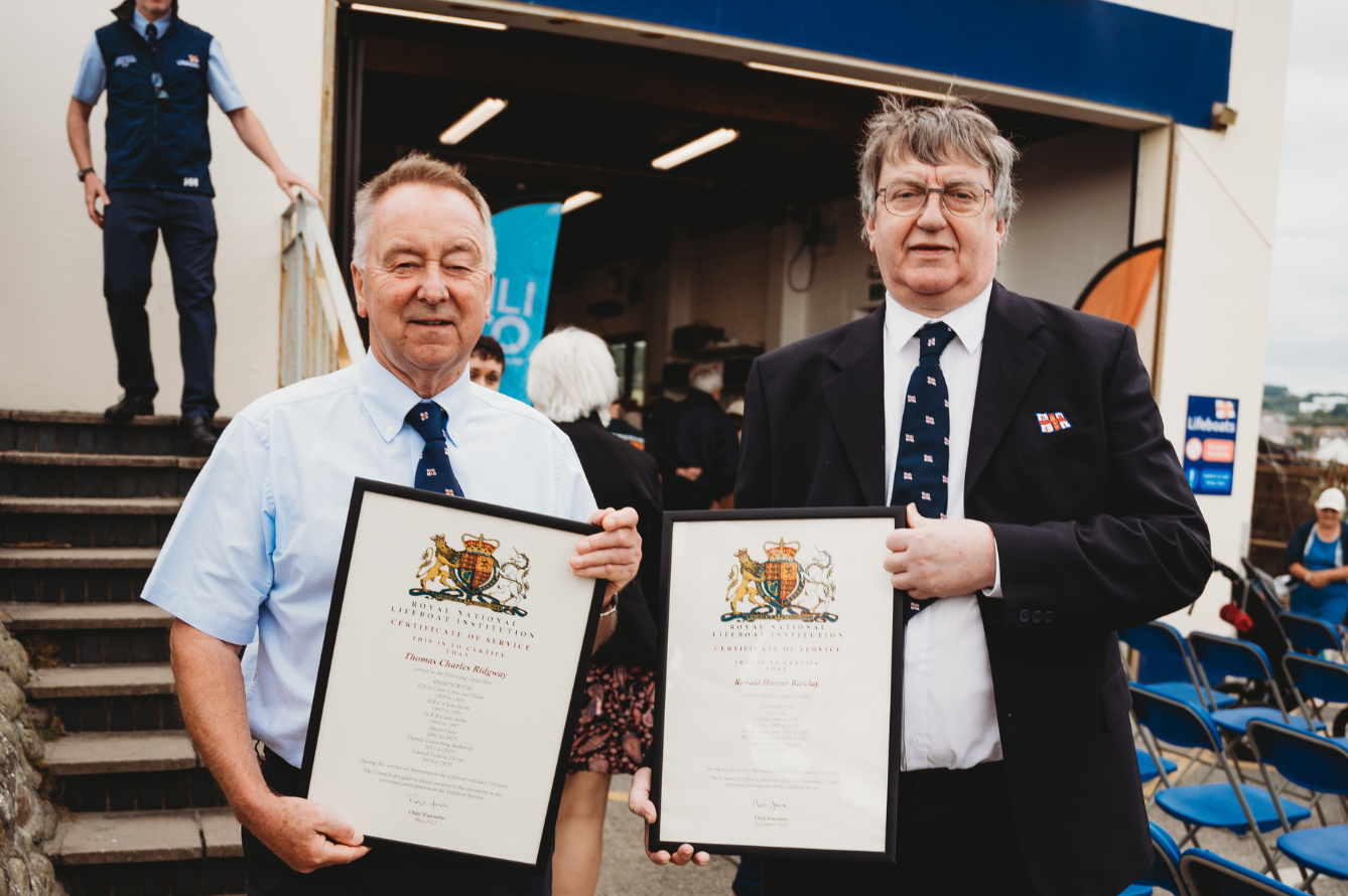 Aberystwyth RNLI's new lifeboat officially named | cambrian-news.co.uk