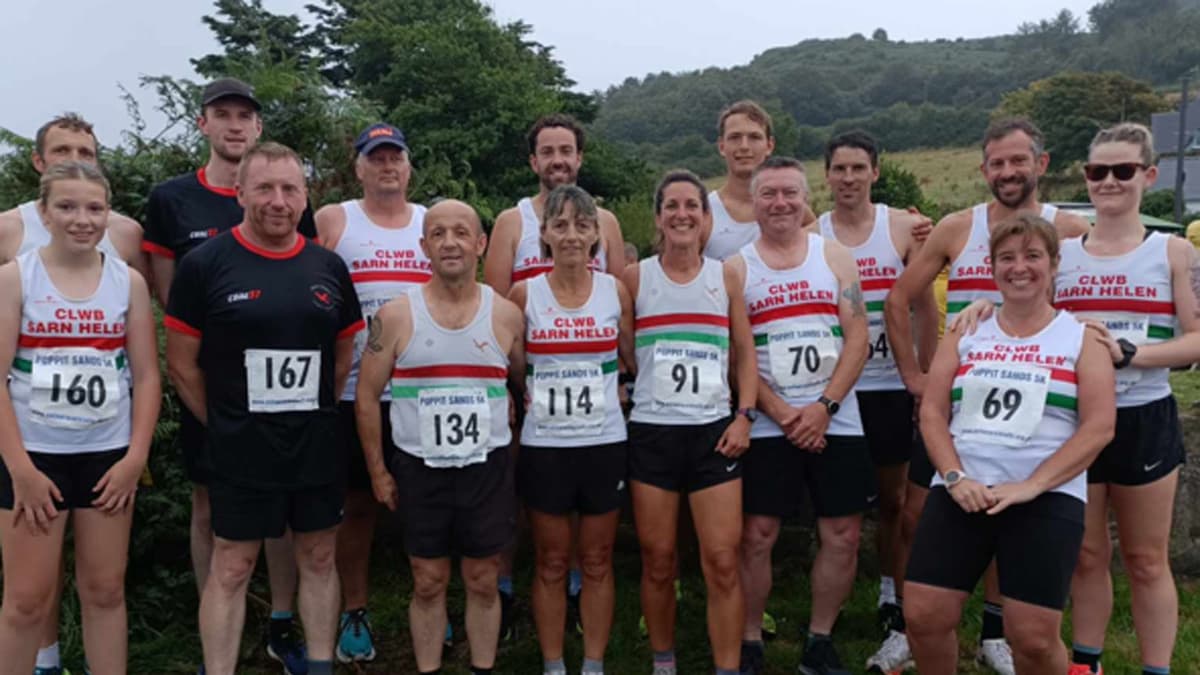Sarn Helen runners take on final race of Poppit Sands 5K Series ...