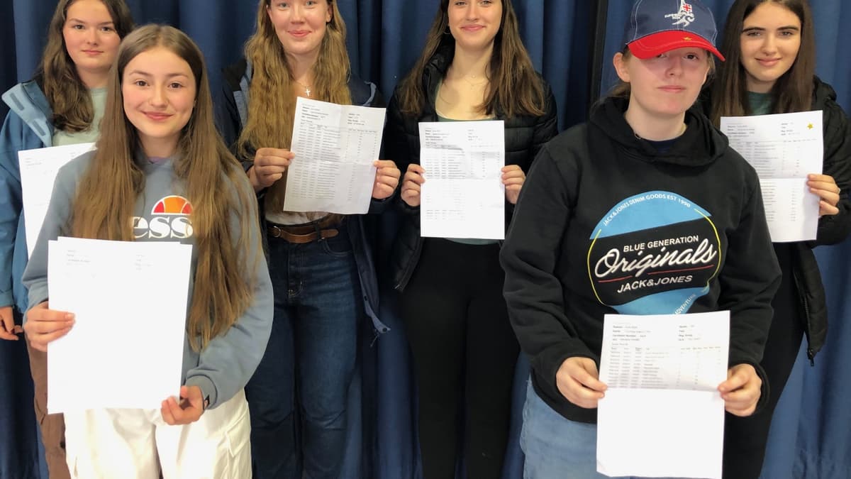 Pride at Llanidloes High School GCSE results | cambrian-news.co.uk