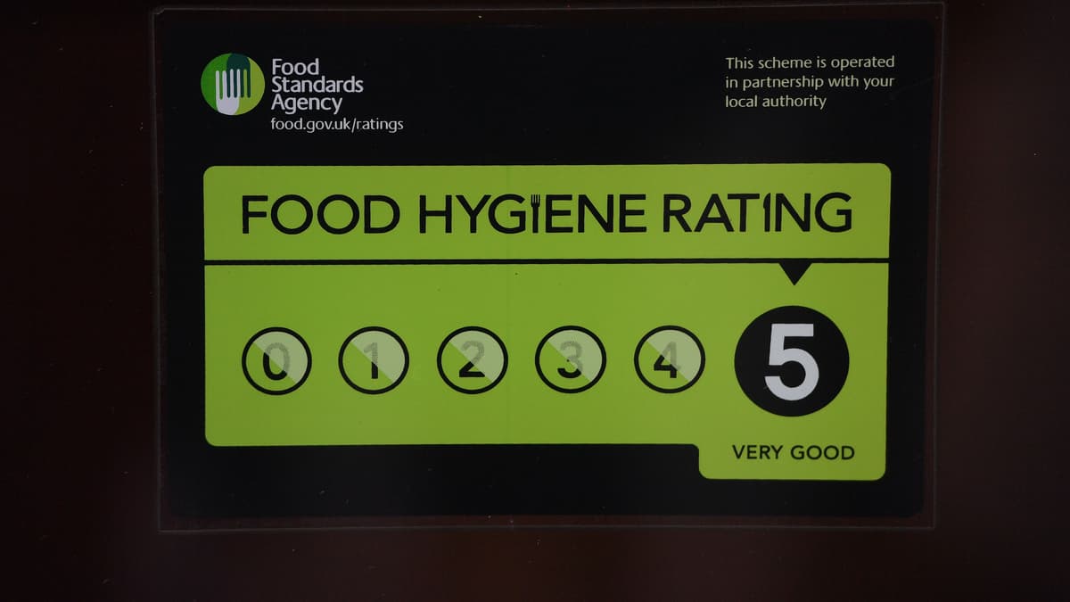 Two Ceredigion restaurants receive one-out-of-five hygiene rating ...