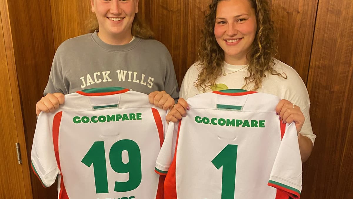 Sister Gwenllian and Alaw could play together for Wales tonight ...
