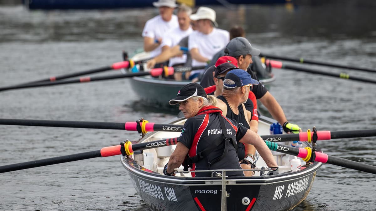 MYC Rowing Porthmadog host final Celtic Long Boat race for the Northern ...