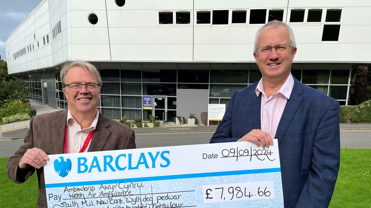 Aberystwyth University raises thousands for Wales Air Ambulance - names ...