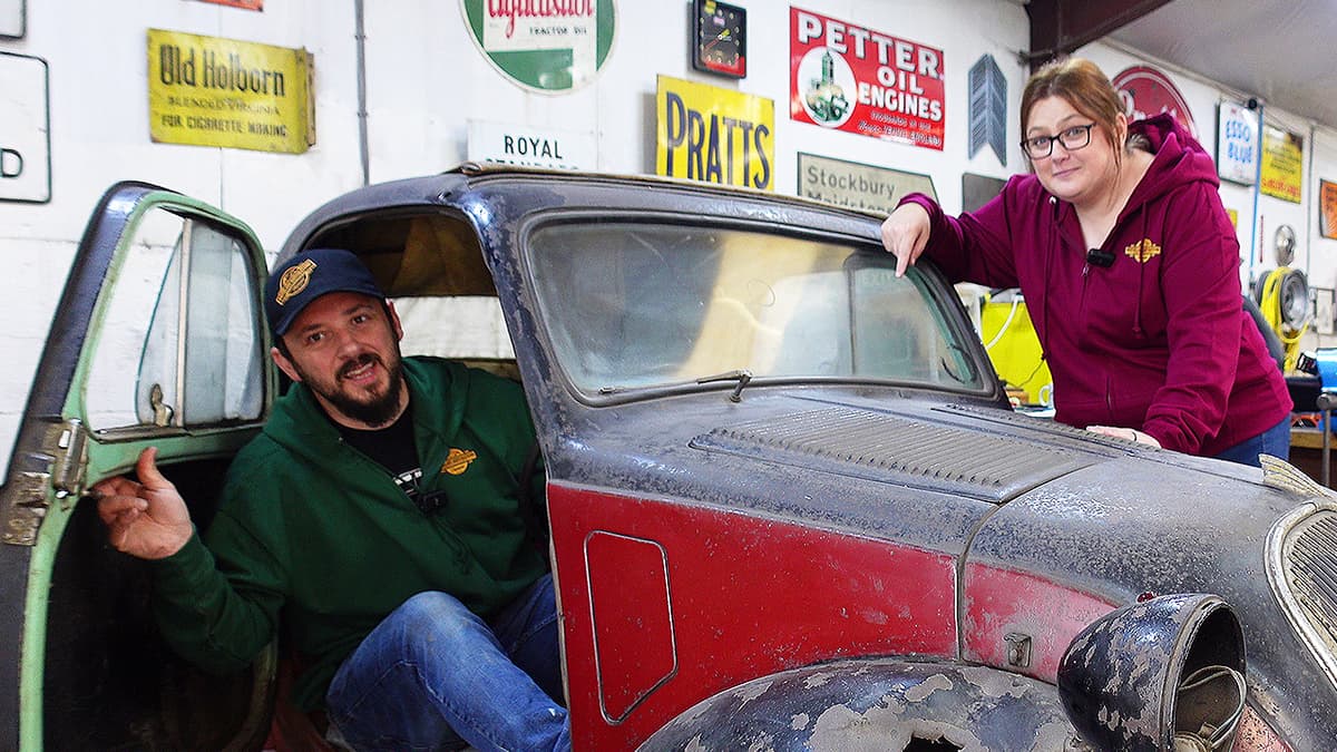 Classic car restoration couple give something back in anniversary year ...