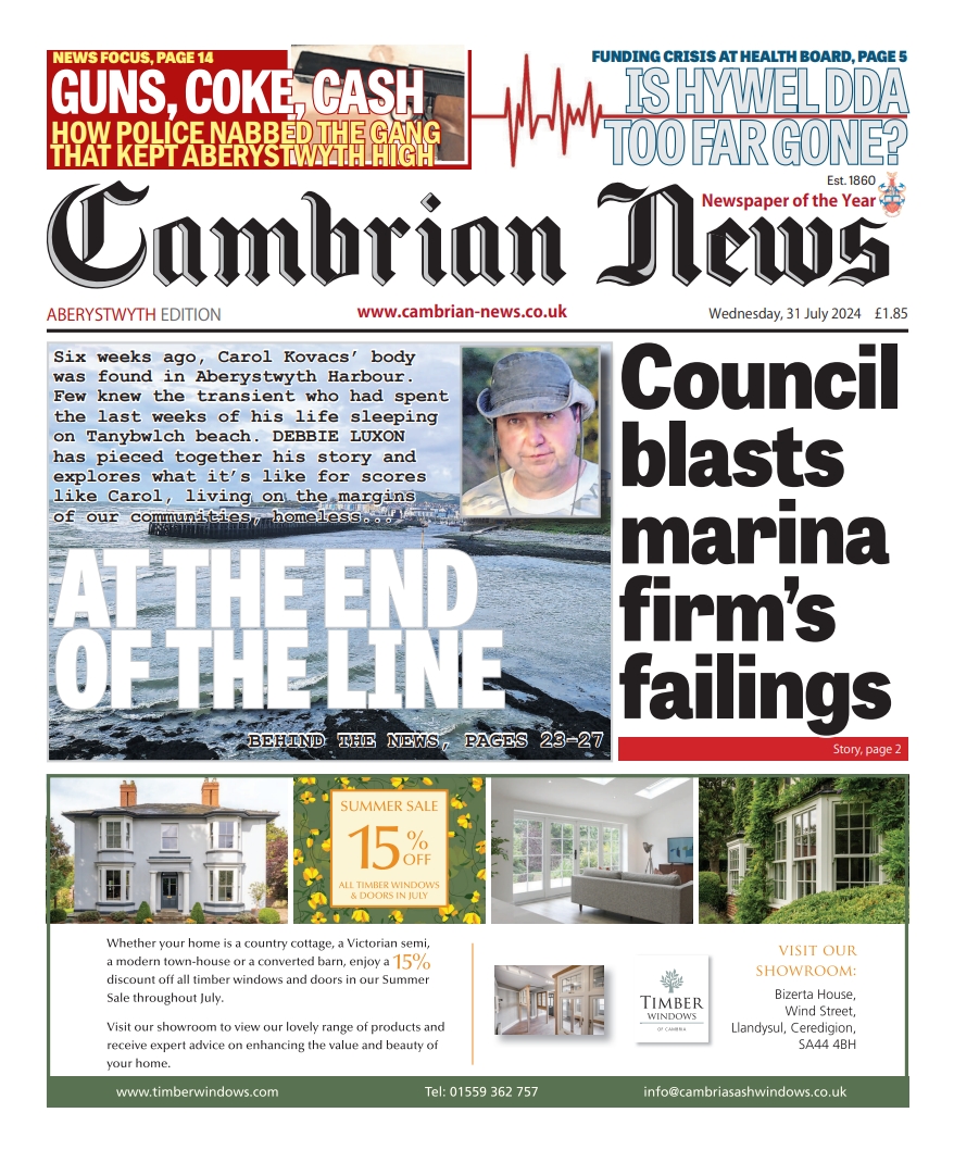 Welsh Media Awards come calling for Cambrian News | cambrian-news.co.uk