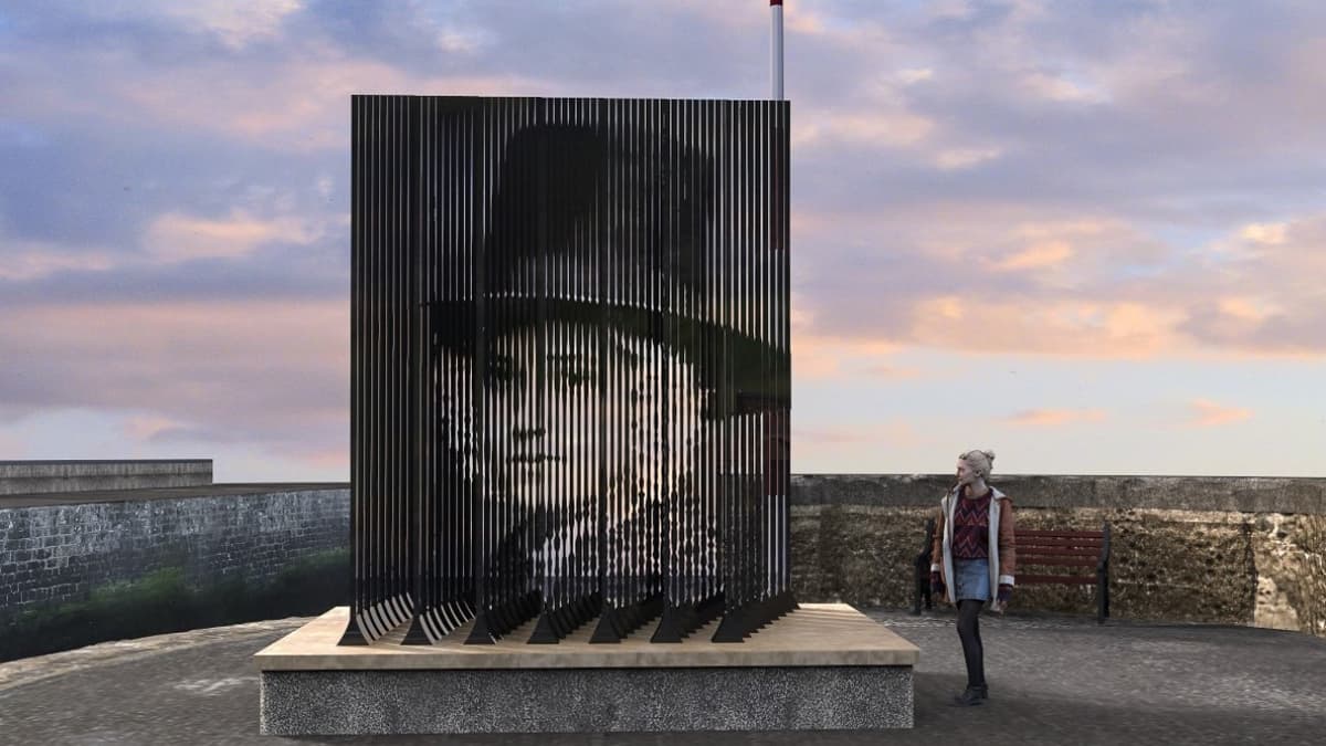 Plans for an optical illusion sculpture on Ceredigion seafront to ...