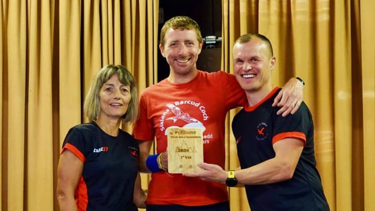 Owain brings home the silverware at Pumsaint trail half marathon ...