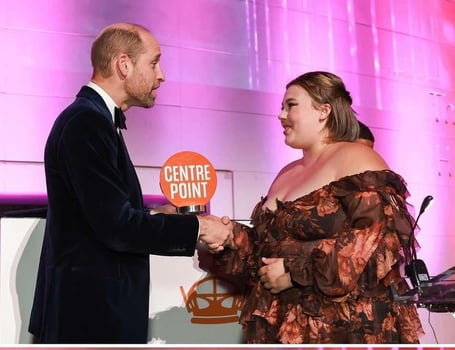 Barmouth-born teen receives resilience award from Prince William ...