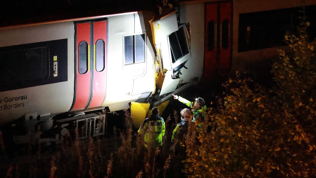 One man dies and 15 people hospitalised following mid Wales train crash ...