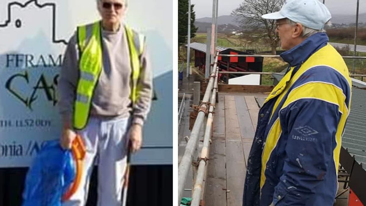 Porthmadog treasurer Clive thanked for massive contribution to club ...