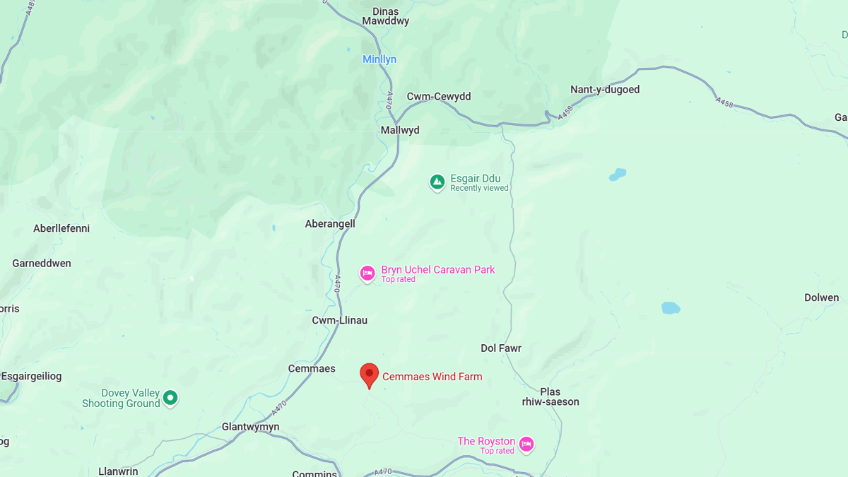 New 13 turbine wind farm proposed for Powys next to Cemmaes Wind Farm ...