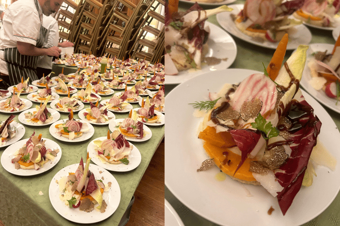 Oliver trains with renowned Chef at Italian Embassy in London ...