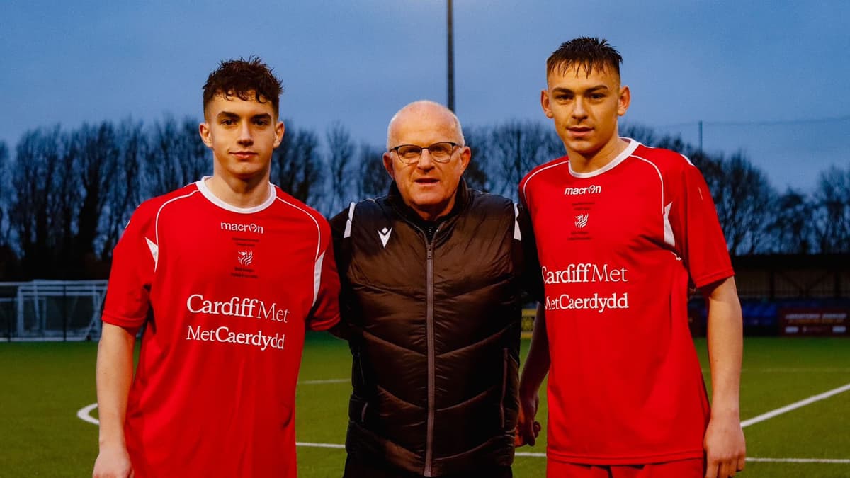 Morgan and Osian help Welsh Colleges beat England 6-1 | cambrian-news.co.uk