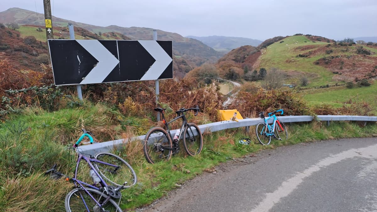 Aber cyclists getting "run off road" say roads are worse than before ...