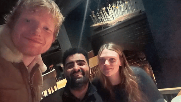 Ed Sheeran spotted enjoying Dyfi Valley's finest food and drink this ...
