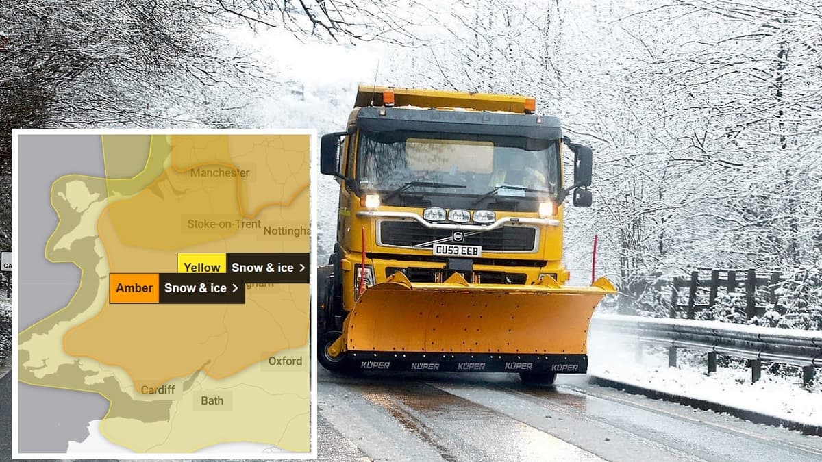 Snow warning upgraded to amber | cambrian-news.co.uk