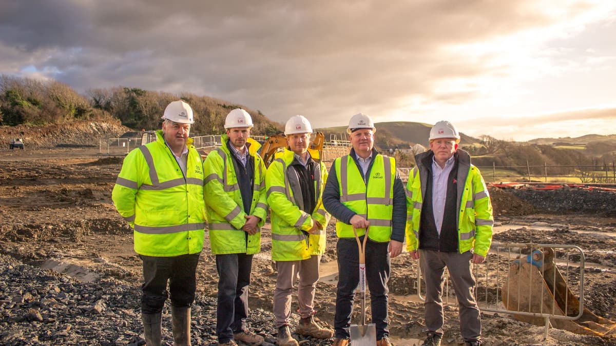 Work begins on new Penparcau housing development | cambrian-news.co.uk