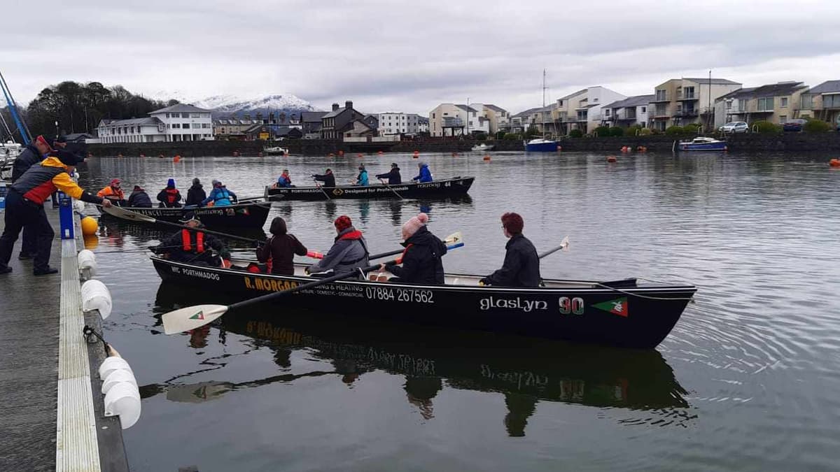 Porthmadog rowing club counts down to start of Welsh Sea Rowing Celtic ...