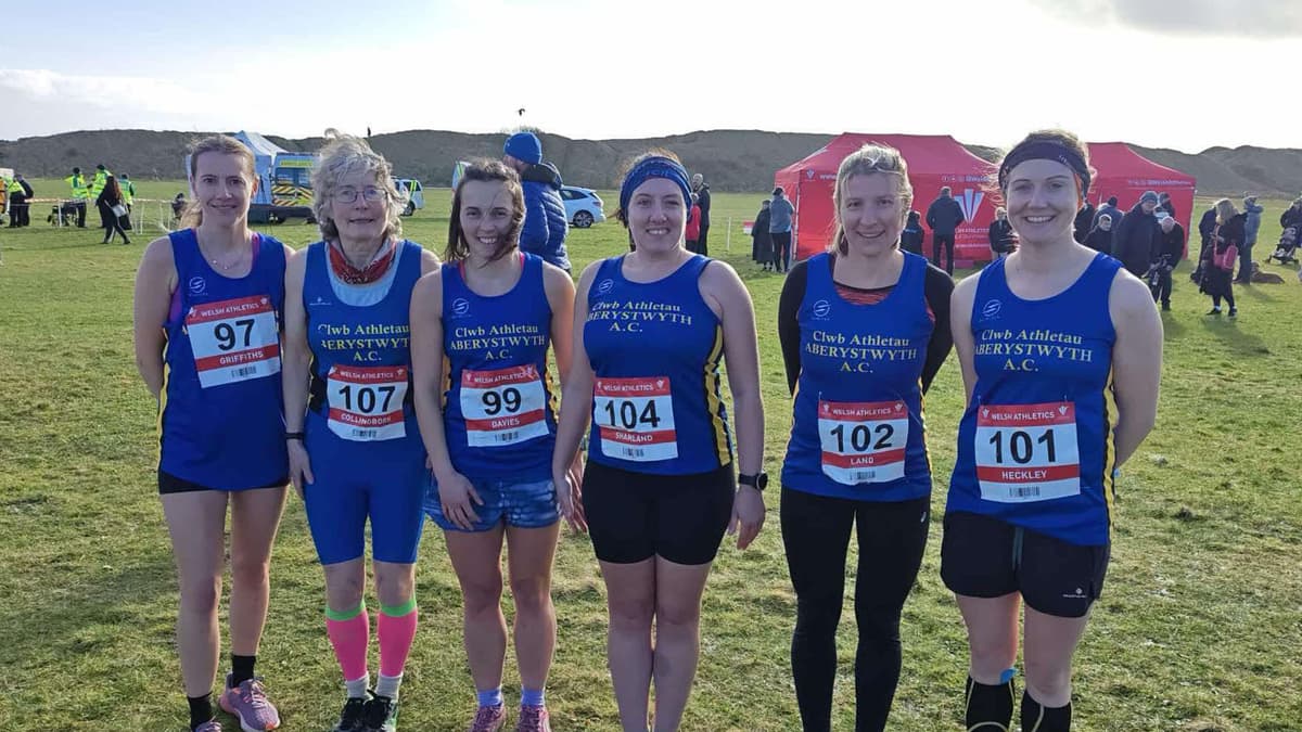 Aberystwyth AC runners celebrate success at Welsh Cross Country ...