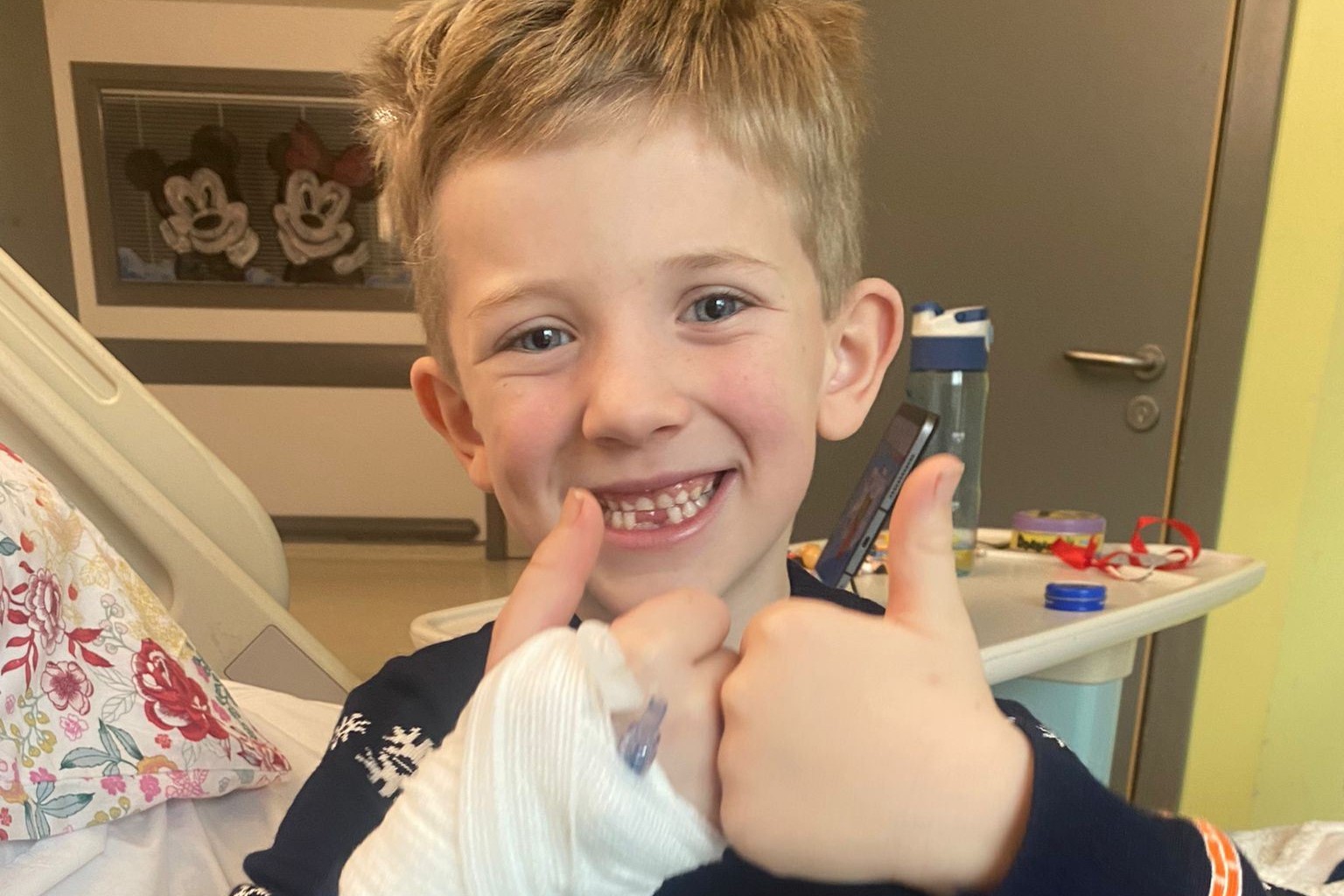 Aberaeron boy learning to walk again thanks to Noah's Ark Children's ...