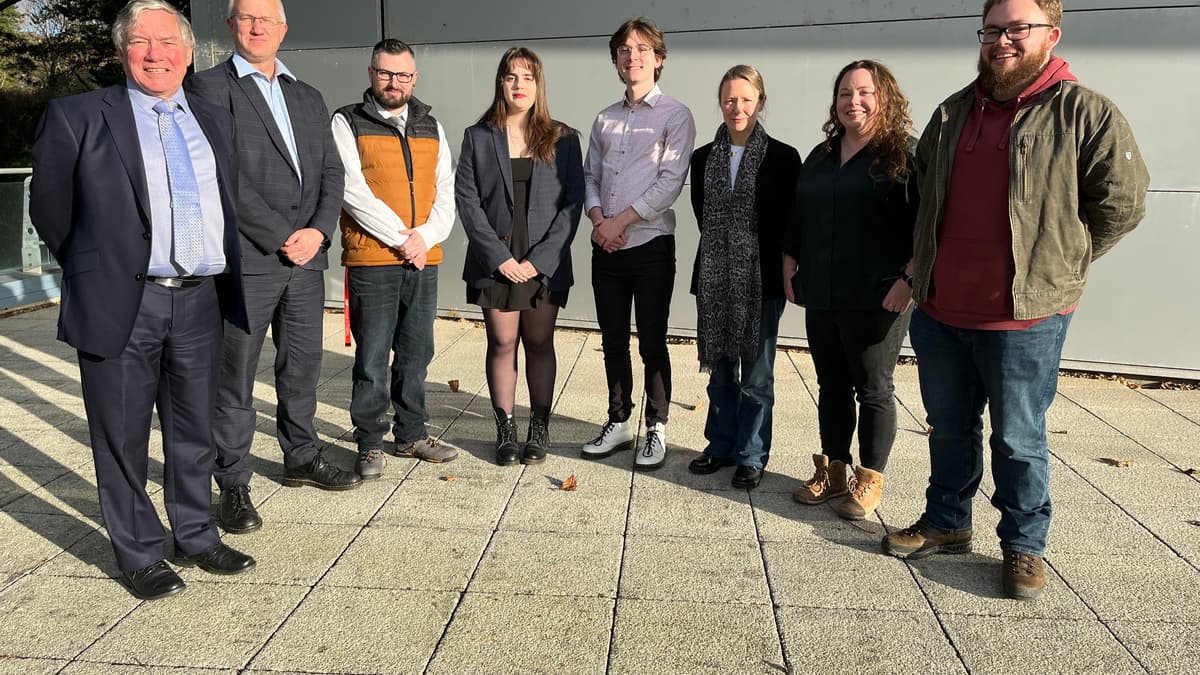 Aberystwyth University Isabel Ann Robertson Scholarship winners ...