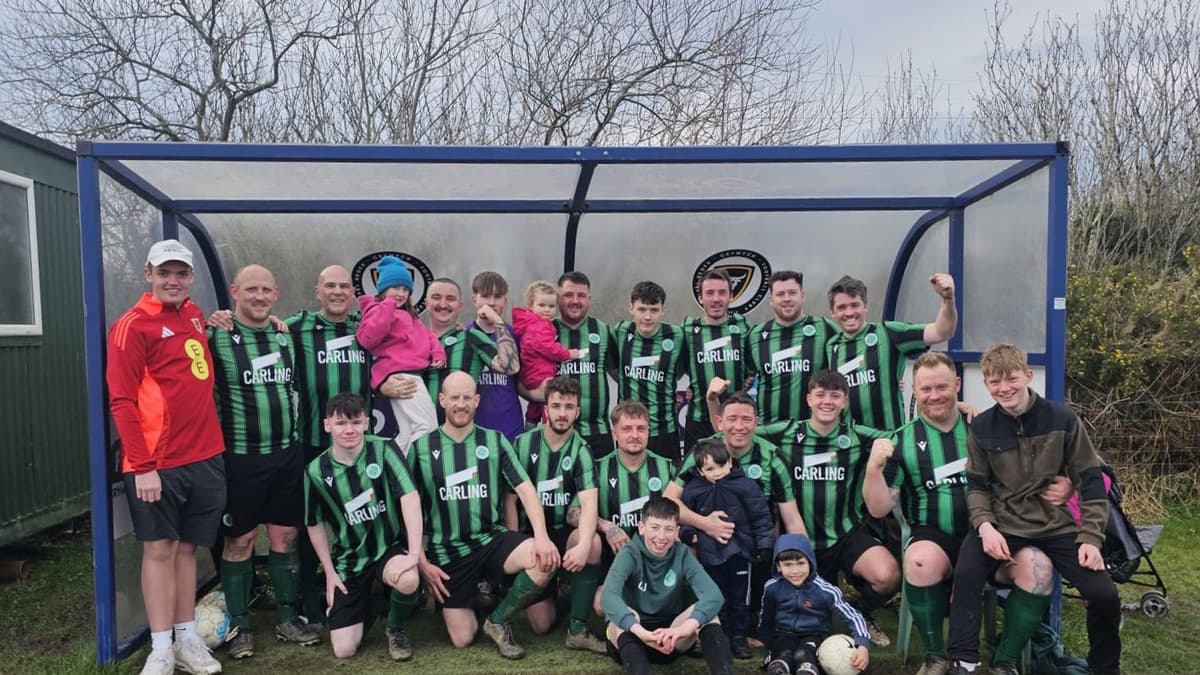 Ceredigion League: Tregaron Turfs crowned Division Three champions ...