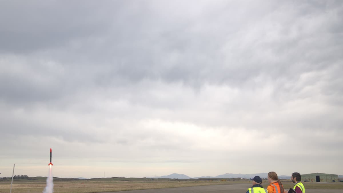 66 students create handbuilt rockets for Llanbedr national rocket ...