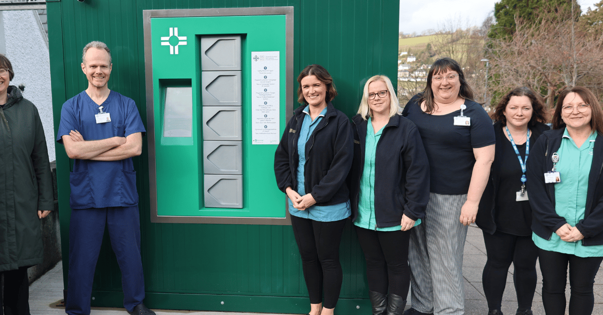 Dolgellau trials new machine for urgent medication access | cambrian ...