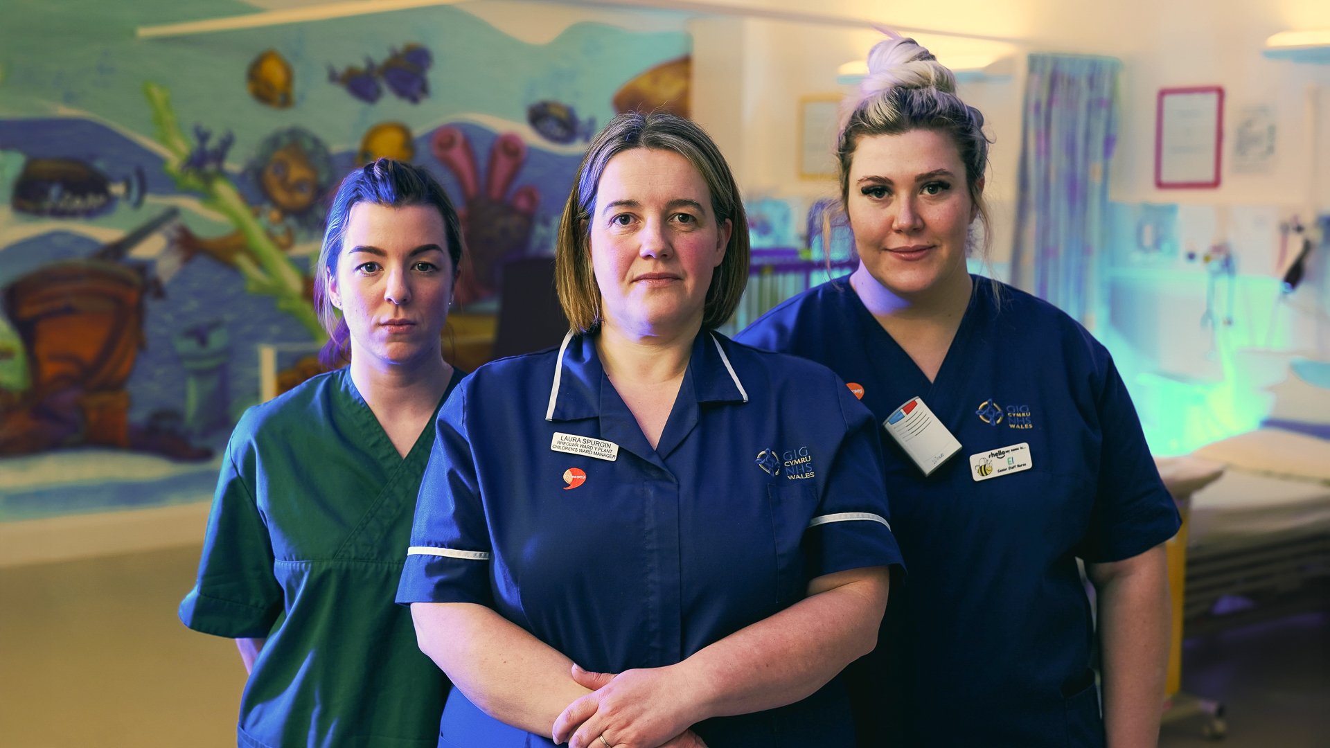 Cyfres newydd ar S4C yn dilyn gwaith arbennig ysbytai gogledd Cymru ...