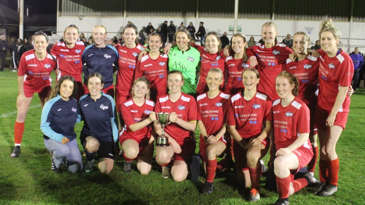 Llanfair United beat Berriew to lift Central Wales Ladies Cup ...