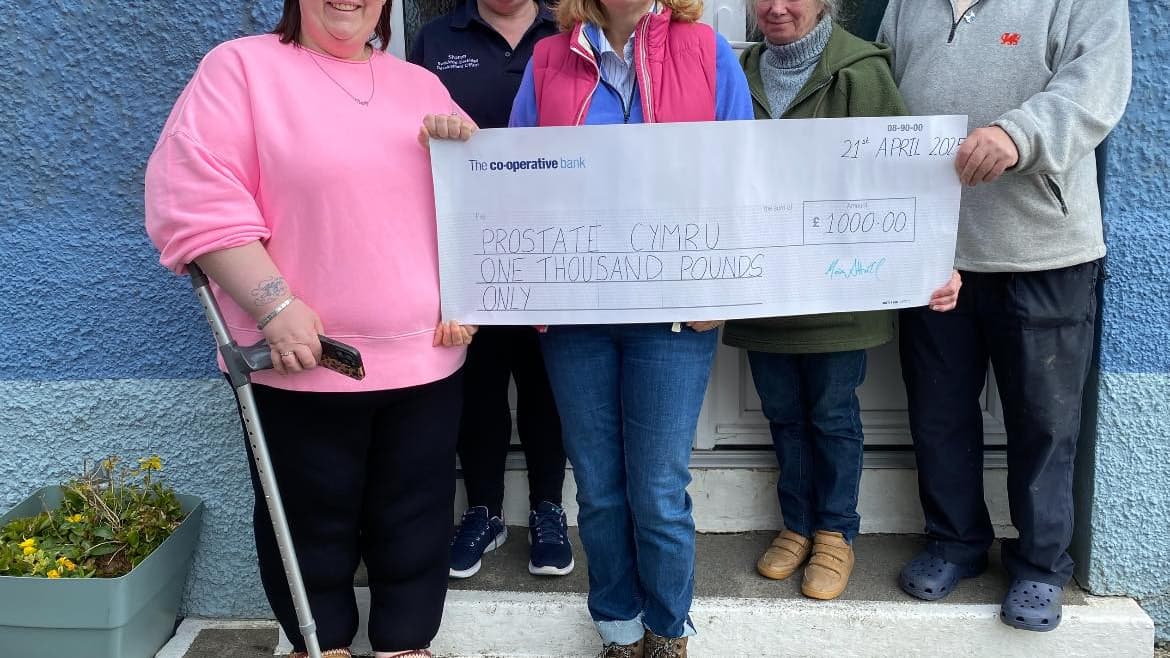 New Quay hall raises money for Prostate Cymru | cambrian-news.co.uk