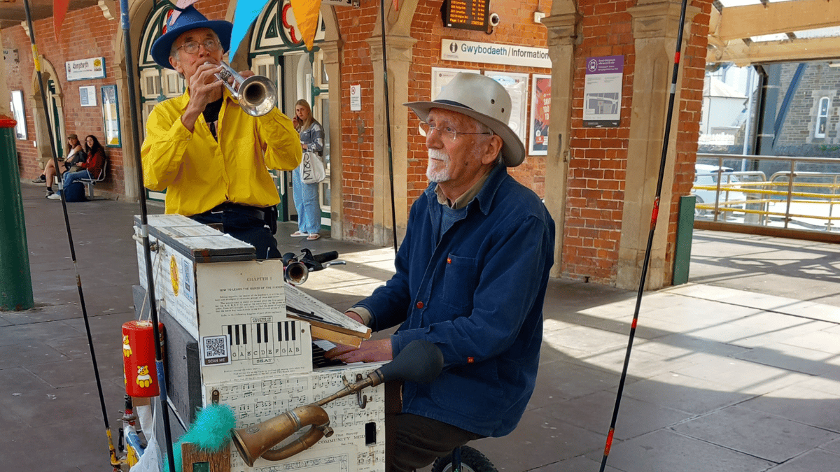 Mach residents launch music album 'Caneuon Siop' celebrating the town's ...