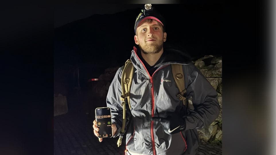 Dolgellau teen Gabriel McKenzie's 24-Hour Yr Wyddfa challenge ...