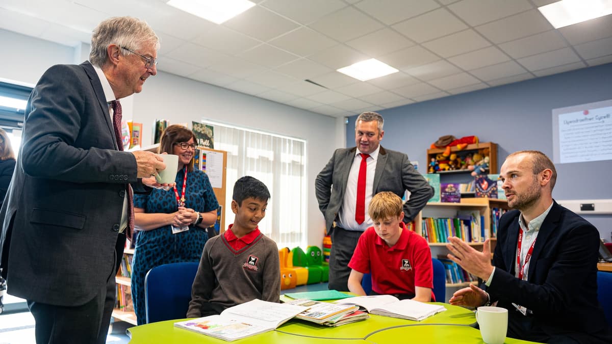 Tregaron school praised for progress toward Welsh-medium education ...