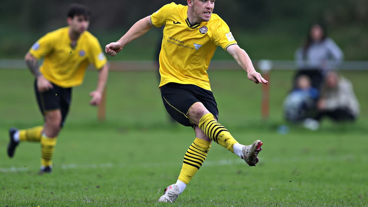 Porthmadog striker Tom Hilditch departs after stellar season | cambrian ...
