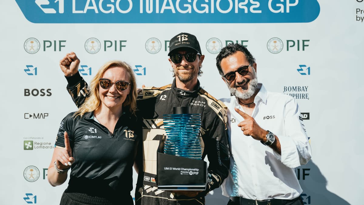 Saundersfoot's Sam Coleman leads Team Brady to first win of E1 Series ...