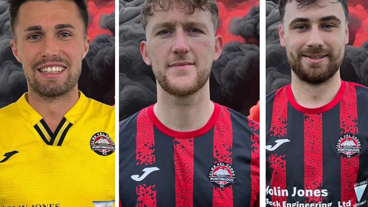 Porthmadog secures trio of key players for 2025/26 season | cambrian ...