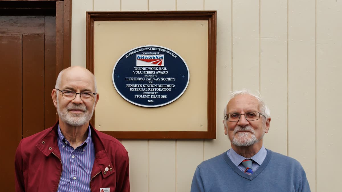 Ffestiniog Railway's Penrhyn Station plaques for heritage award win ...