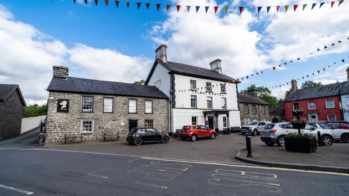 Historic Talbot Hotel in Tregaron hits market for just under £1 million ...