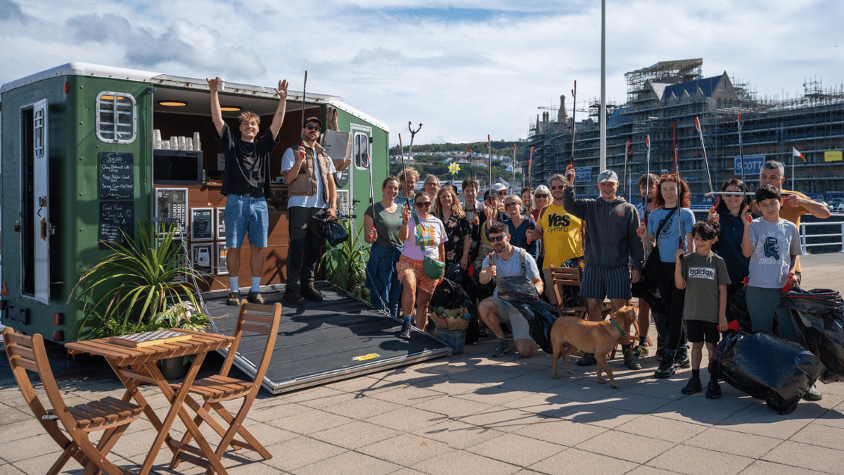 Aberystwyth community beach clean picks up in popularity | cambrian ...