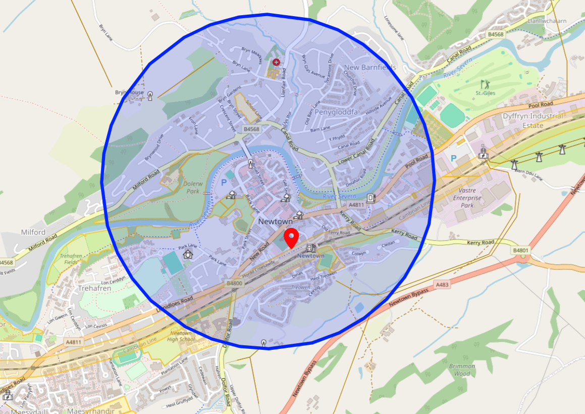 Police issue 'no fly zone' order over mid Wales town ahead of planned ...