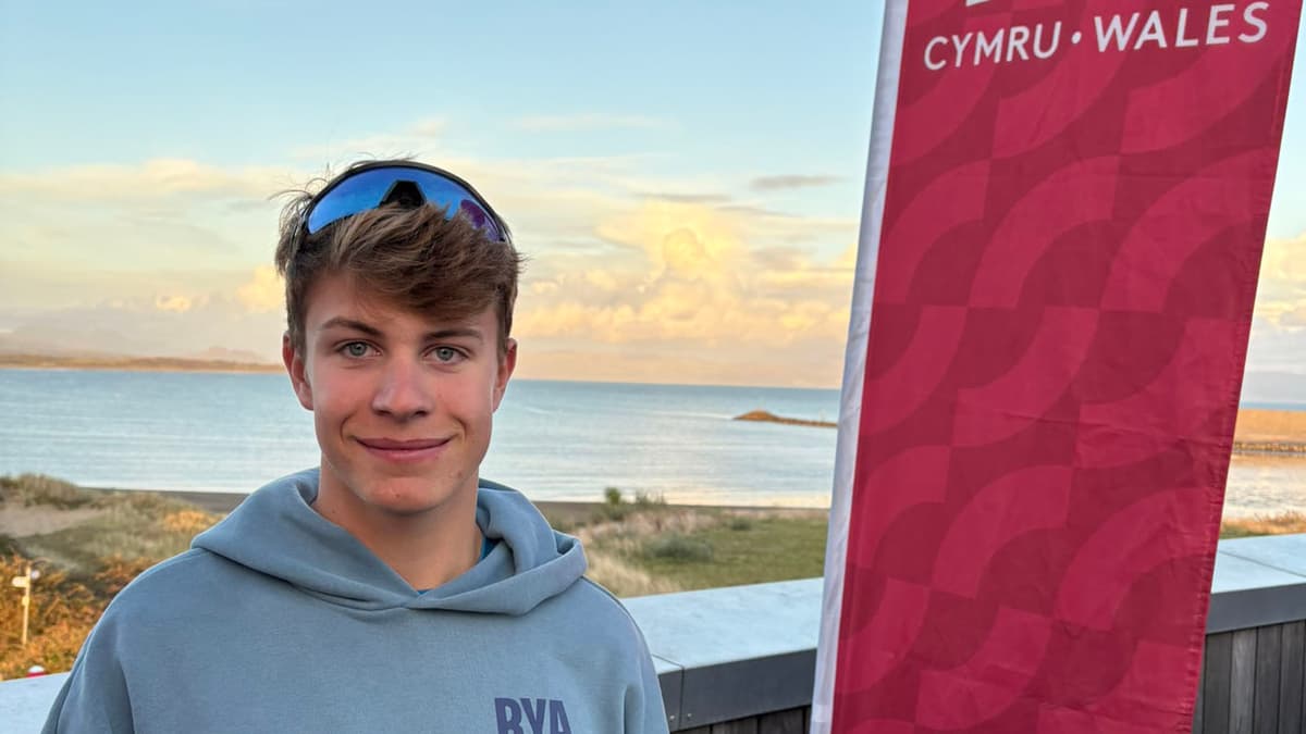 New Quay sailor Steffan Williams dominates youth sailing championship ...